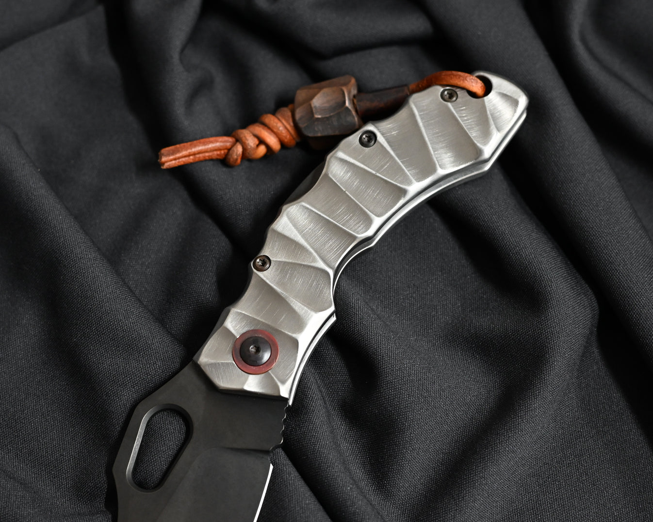 Homer Knife Hero #181 | Limited Edition Titanium Folding Knife - Black ...